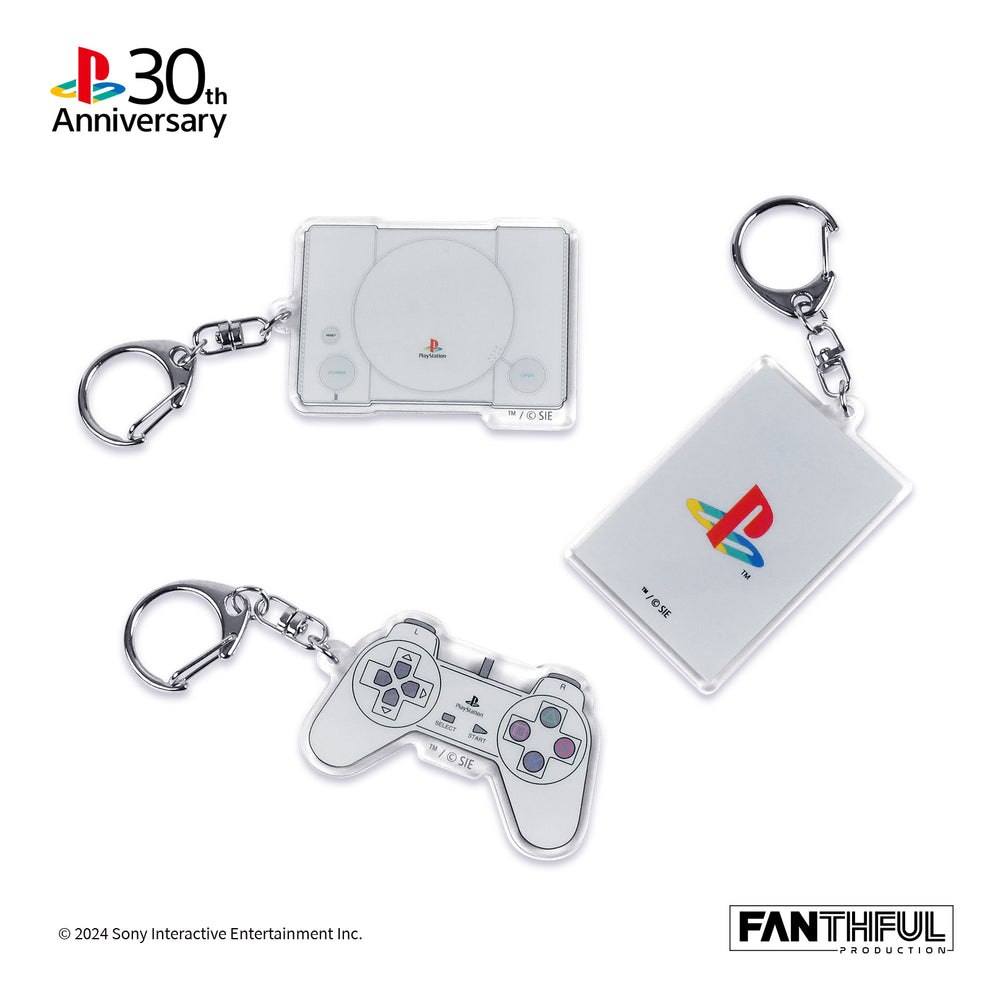 PlayStation 30th Anniversary Acrylic Keychain Set (3pcs) – FANTHFUL ...