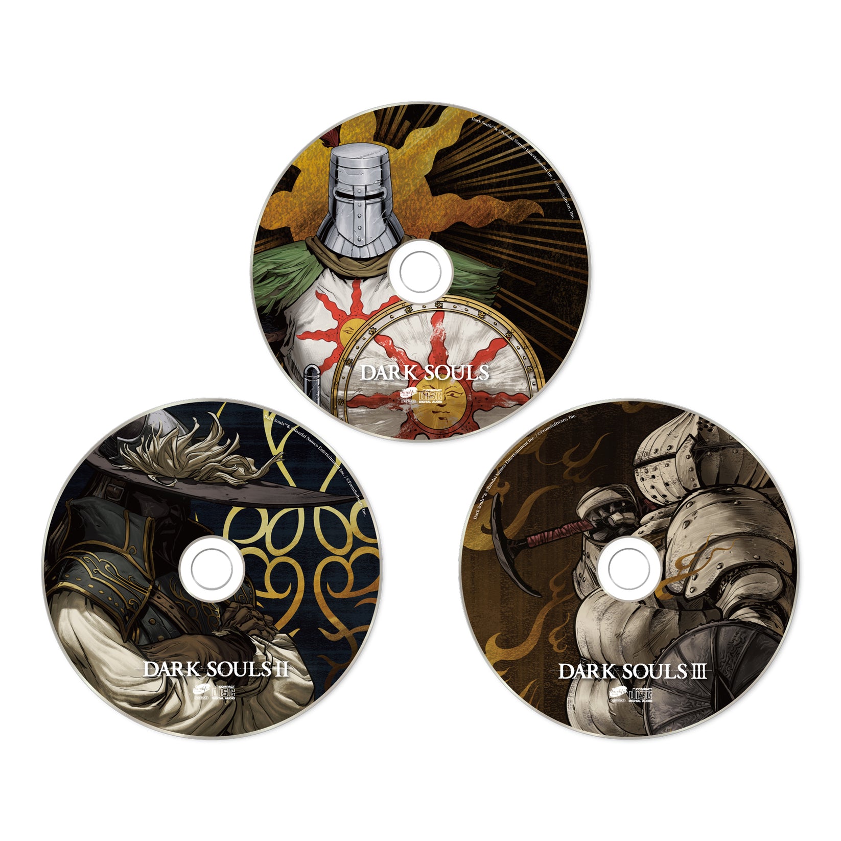 DARK SOULS Trilogy Original Soundtracks CD – FANTHFUL Collector